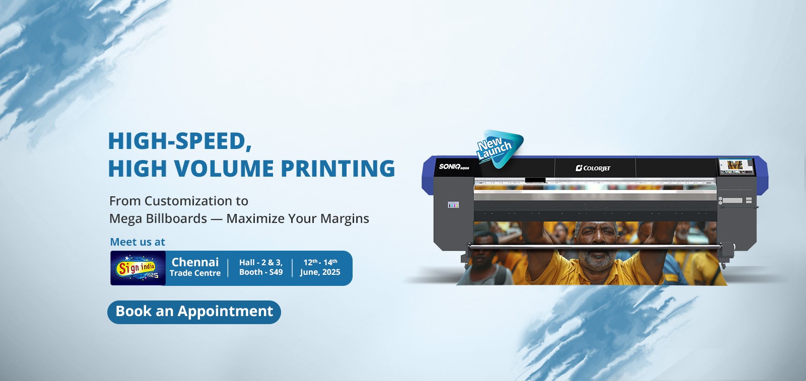India's largest manufacturer of Digital Textile Inkjet Printer